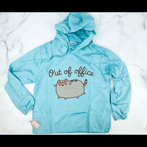 Jackets & Coats | Pusheen Out Of Office Windbreaker Jacket | Poshmark